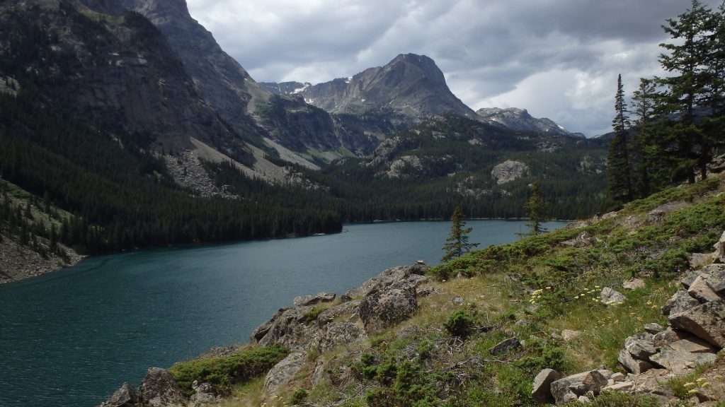 Rainbow Lake- Beartooth Mountains Trail